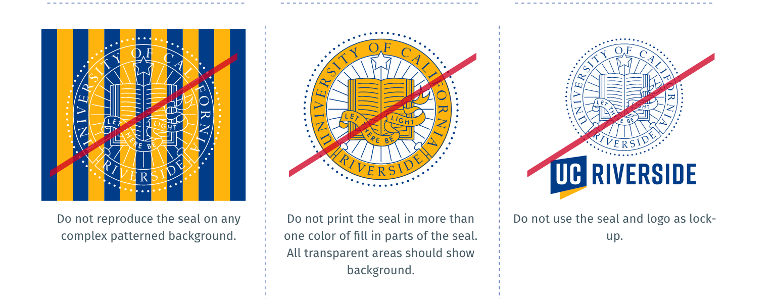 UCR Seal | Brand Identity